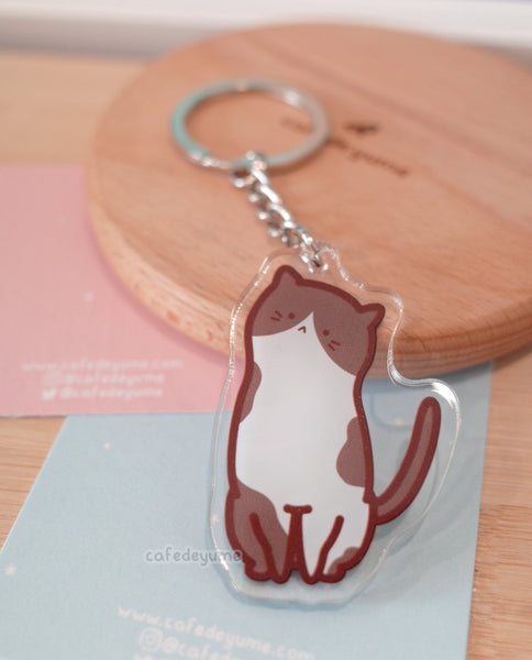 moo moo cat acrylic charm – Café de Yume